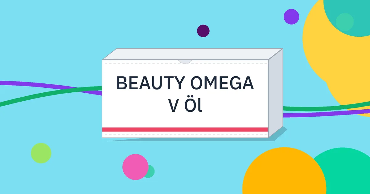 Symbolbild: Packung mit der Aufschrift BEAUTY OMEGA V Öl (PZN 18669413) – Verfügbarkeit und Bezug in Apotheken in Frankfurt am Main