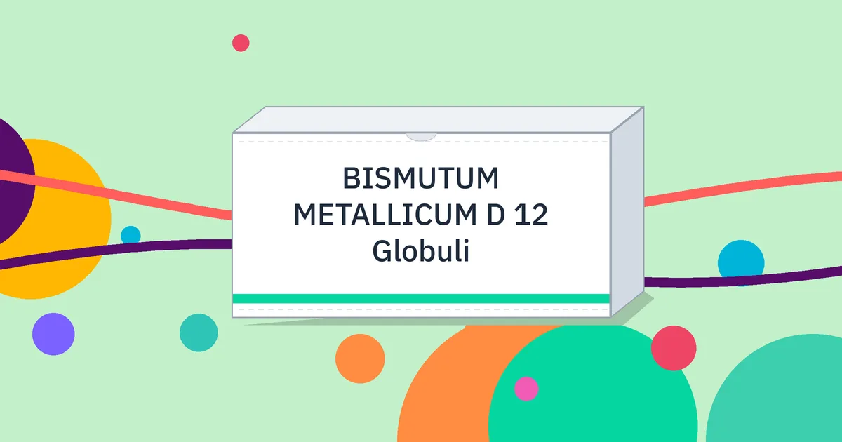 Symbolbild: Packung mit der Aufschrift BISMUTUM METALLICUM D 12 Globuli (PZN 07455146) – Verfügbarkeit und Bezug in Apotheken in Frankfurt am Main