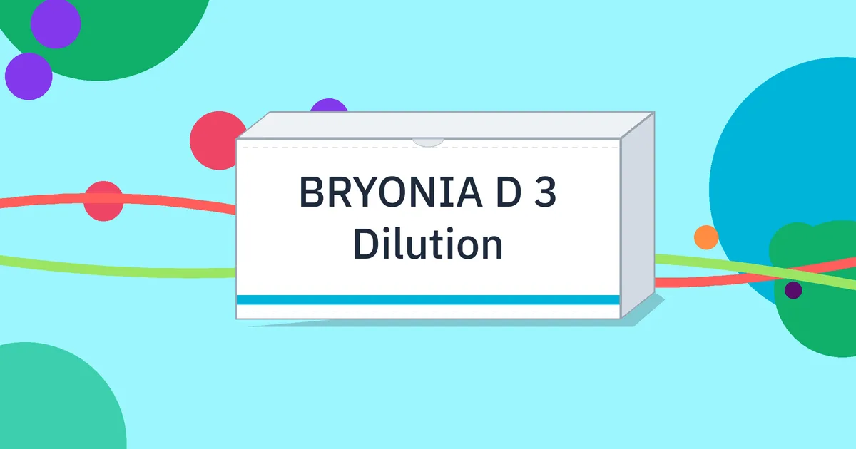 Symbolbild: Packung mit der Aufschrift BRYONIA D 3 Dilution (PZN 02401298) – Verfügbarkeit und Bezug in Apotheken in Frankfurt am Main