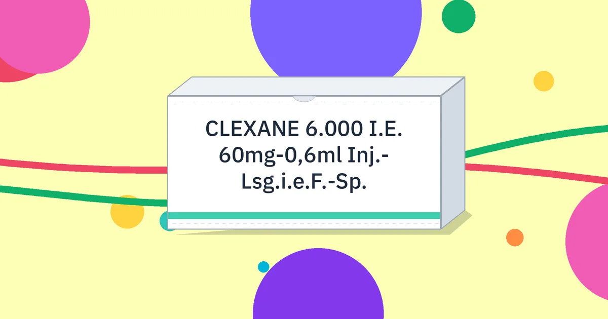Symbolbild: Packung mit der Aufschrift CLEXANE 6.000 I.E. 60mg-0,6ml Inj.-Lsg.i.e.F.-Sp. (PZN 13567116) – Verfügbarkeit und Bezug in Apotheken in Frankfurt am Main
