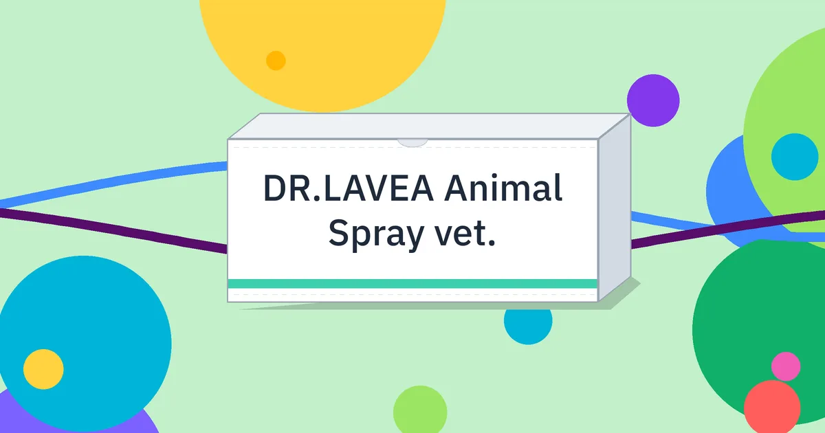 Symbolbild: Packung mit der Aufschrift DR.LAVEA Animal Spray vet. (PZN 15861558) – Verfügbarkeit und Bezug in Apotheken in Frankfurt am Main
