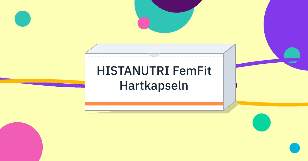 Symbolbild: Packung mit der Aufschrift HISTANUTRI FemFit Hartkapseln (PZN 18405660) – Verfügbarkeit und Bezug in Apotheken in Frankfurt am Main