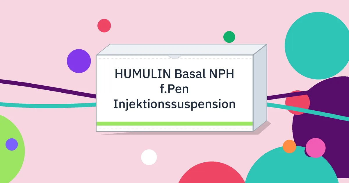 Symbolbild: Packung mit der Aufschrift HUMULIN Basal NPH f.Pen Injektionssuspension (PZN 03386678) – Verfügbarkeit und Bezug in Apotheken in Frankfurt am Main