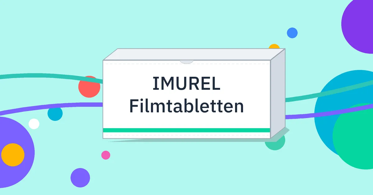 Symbolbild: Packung mit der Aufschrift IMUREL Filmtabletten (PZN 07733361) – Verfügbarkeit und Bezug in Apotheken in Frankfurt am Main