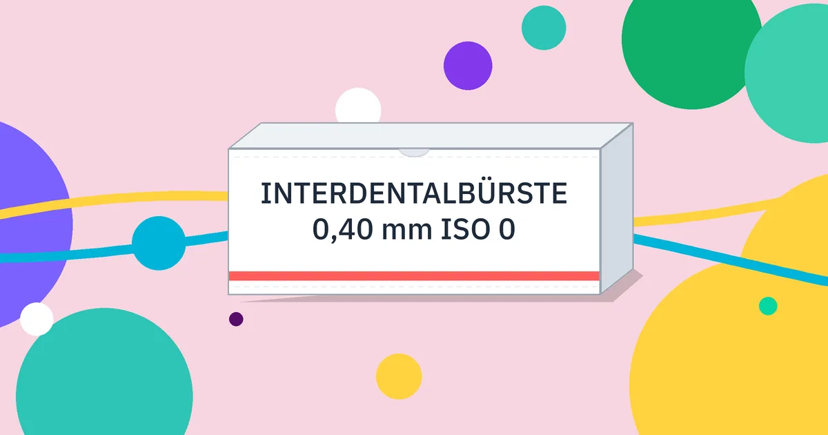Symbolbild: Packung mit der Aufschrift INTERDENTALBÜRSTE 0,40 mm ISO 0 (PZN 16794019) – Verfügbarkeit und Bezug in Apotheken in Frankfurt am Main