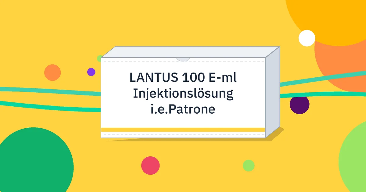 Symbolbild: Packung mit der Aufschrift LANTUS 100 E-ml Injektionslösung i.e.Patrone (PZN 17846267) – Verfügbarkeit und Bezug in Apotheken in Frankfurt am Main
