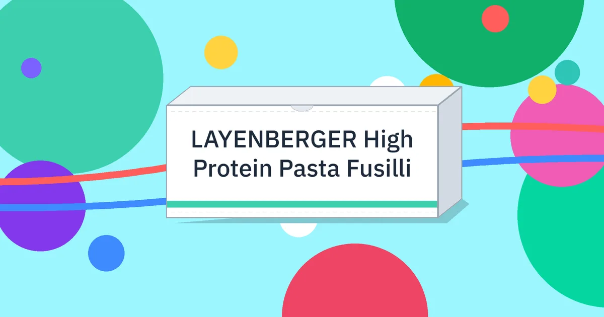Symbolbild: Packung mit der Aufschrift LAYENBERGER High Protein Pasta Fusilli (PZN 18244889) – Verfügbarkeit und Bezug in Apotheken in Frankfurt am Main