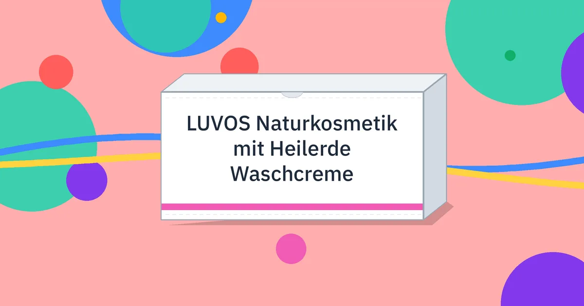 Symbolbild: Packung mit der Aufschrift LUVOS Naturkosmetik mit Heilerde Waschcreme (PZN 06129433) – Verfügbarkeit und Bezug in Apotheken in Frankfurt am Main
