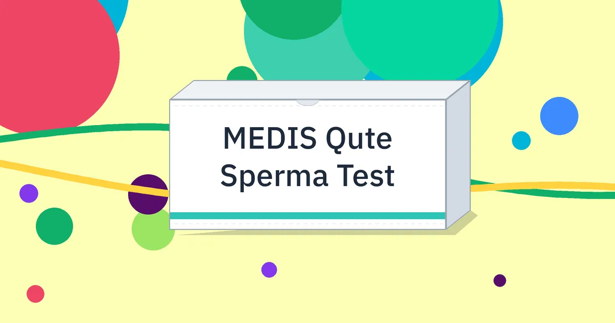 Symbolbild: Packung mit der Aufschrift MEDIS Qute Sperma Test (PZN 19557975) – Verfügbarkeit und Bezug in Apotheken in Frankfurt am Main