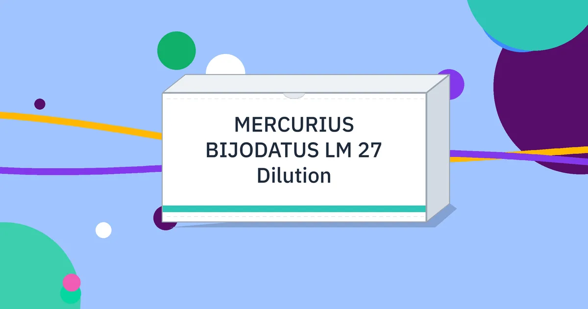 Symbolbild: Packung mit der Aufschrift MERCURIUS BIJODATUS LM 27 Dilution (PZN 12948767) – Verfügbarkeit und Bezug in Apotheken in Frankfurt am Main