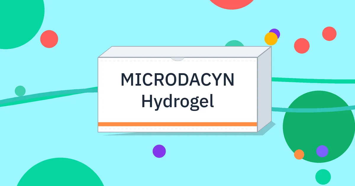 Symbolbild: Packung mit der Aufschrift MICRODACYN Hydrogel (PZN 20101625) – Verfügbarkeit und Bezug in Apotheken in Frankfurt am Main