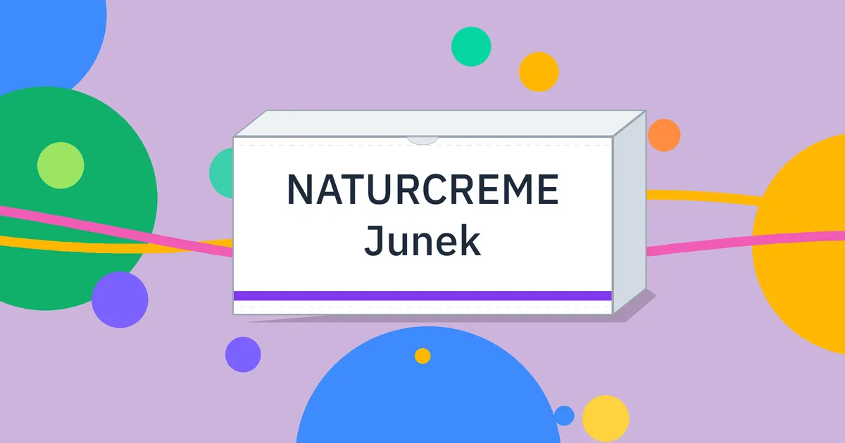 Symbolbild: Packung mit der Aufschrift NATURCREME Junek (PZN 11006000) – Verfügbarkeit und Bezug in Apotheken in Frankfurt am Main