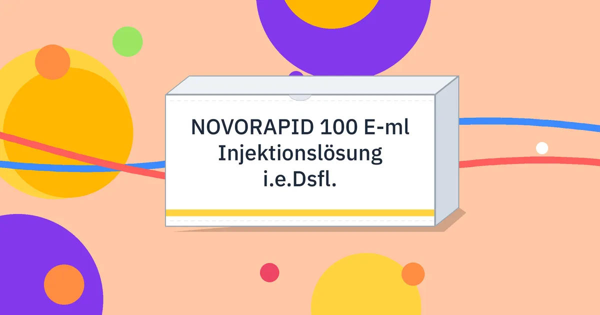 Symbolbild: Packung mit der Aufschrift NOVORAPID 100 E-ml Injektionslösung i.e.Dsfl. (PZN 14357898) – Verfügbarkeit und Bezug in Apotheken in Frankfurt am Main