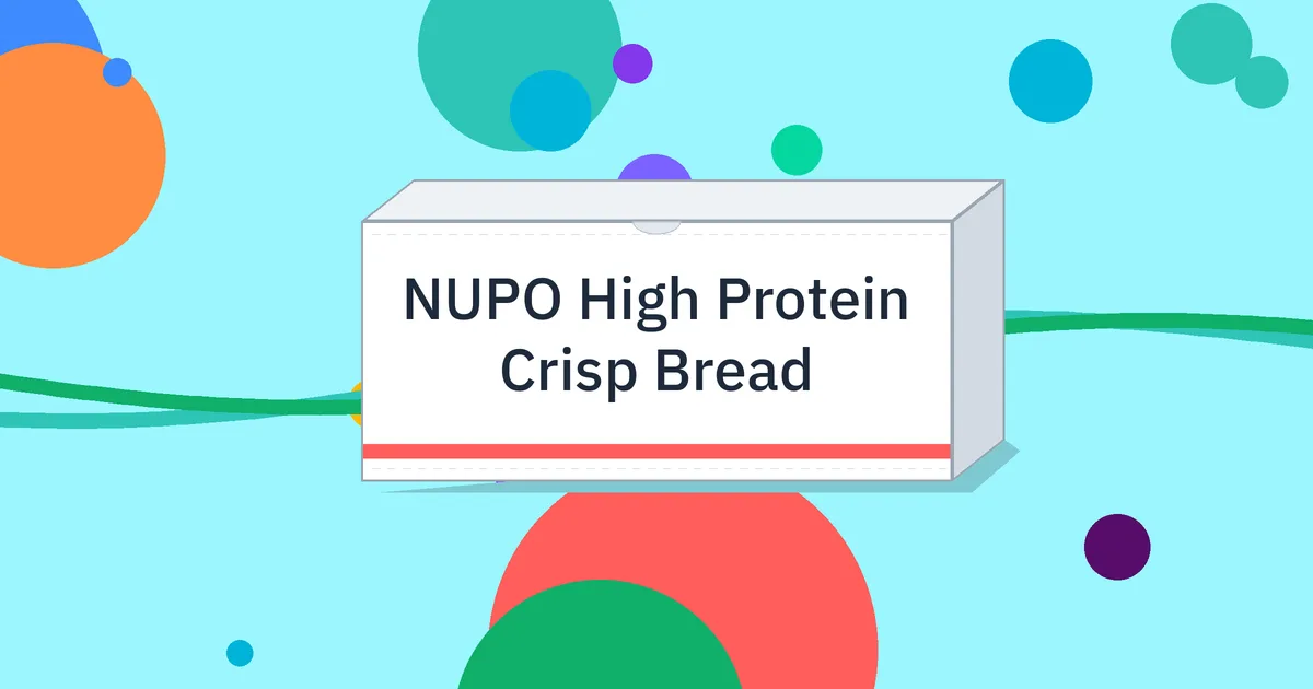 Symbolbild: Packung mit der Aufschrift NUPO High Protein Crisp Bread (PZN 20895134) – Verfügbarkeit und Bezug in Apotheken in Frankfurt am Main