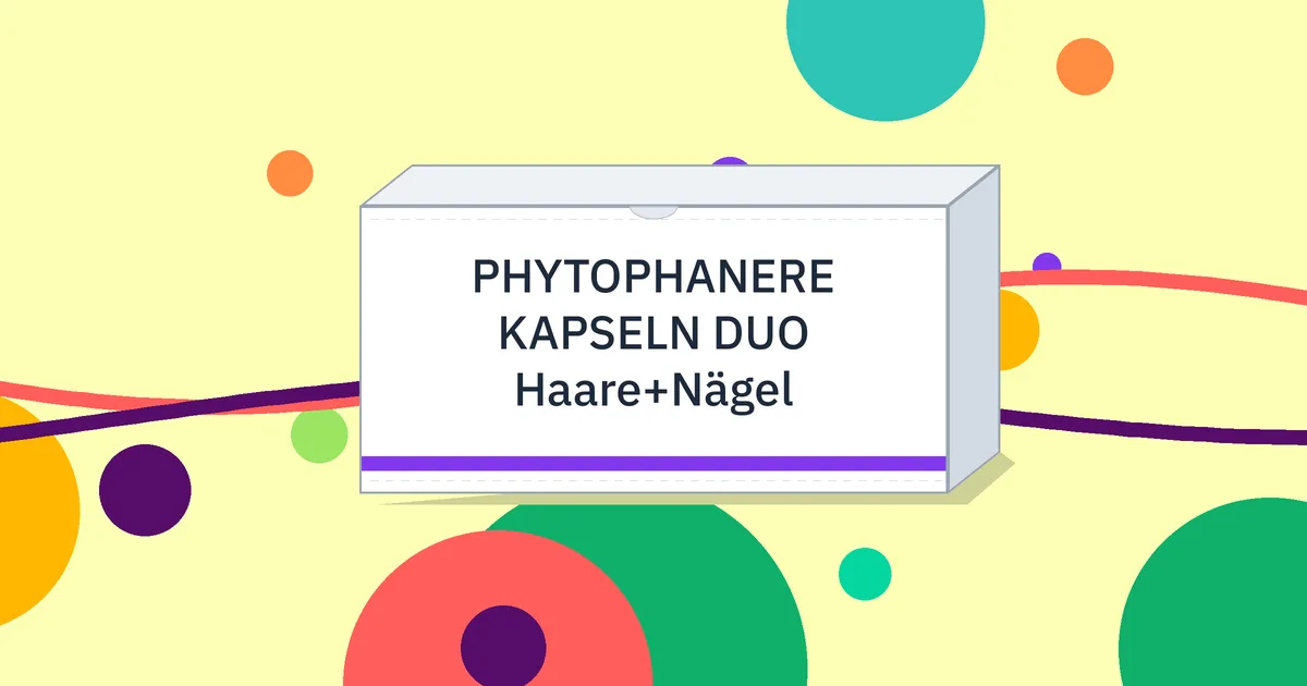 Symbolbild: Packung mit der Aufschrift PHYTOPHANERE KAPSELN DUO Haare+Nägel (PZN 20380967) – Verfügbarkeit und Bezug in Apotheken in Frankfurt am Main