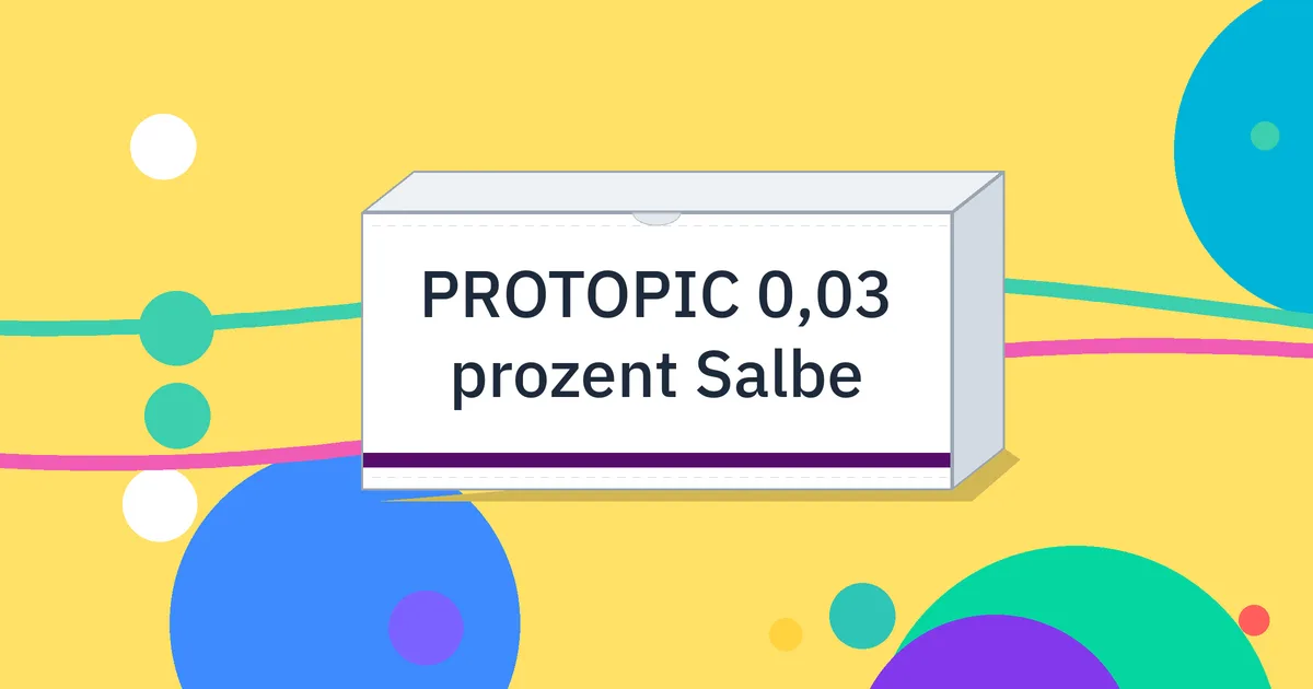 Symbolbild: Packung mit der Aufschrift PROTOPIC 0,03 prozent Salbe (PZN 18798949) – Verfügbarkeit und Bezug in Apotheken in Frankfurt am Main