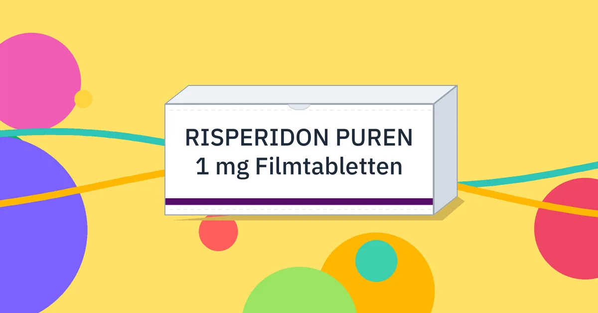 Symbolbild: Packung mit der Aufschrift RISPERIDON PUREN 1 mg Filmtabletten (PZN 11358070) – Verfügbarkeit und Bezug in Apotheken in Frankfurt am Main