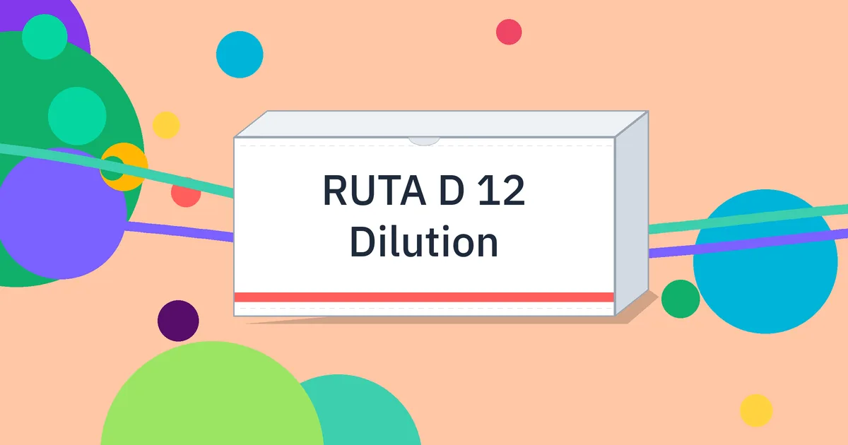 Symbolbild: Packung mit der Aufschrift RUTA D 12 Dilution (PZN 02930453) – Verfügbarkeit und Bezug in Apotheken in Frankfurt am Main