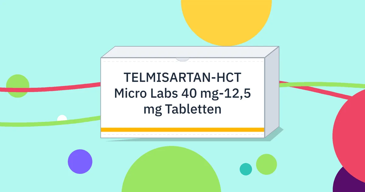 Symbolbild: Packung mit der Aufschrift TELMISARTAN-HCT Micro Labs 40 mg-12,5 mg Tabletten (PZN 13749024) – Verfügbarkeit und Bezug in Apotheken in Frankfurt am Main