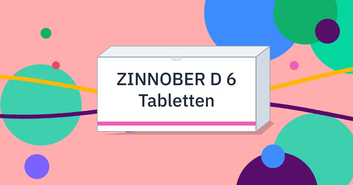 Symbolbild: Packung mit der Aufschrift ZINNOBER D 6 Tabletten (PZN 18675342) – Verfügbarkeit und Bezug in Apotheken in Frankfurt am Main