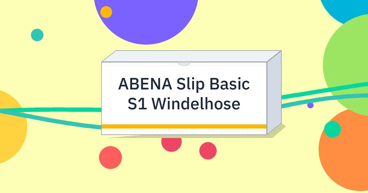 Symbolbild: Packung mit der Aufschrift ABENA Slip Basic S1 Windelhose (PZN 19227278) – Verfügbarkeit und Bezug in Apotheken in Frankfurt am Main