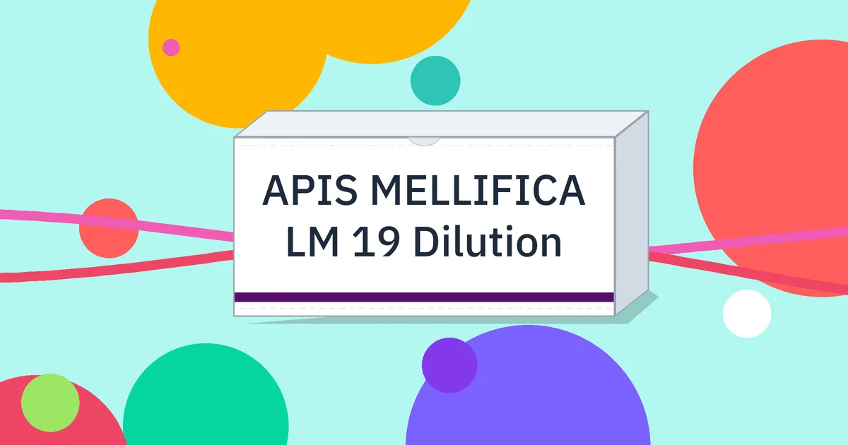 Symbolbild: Packung mit der Aufschrift APIS MELLIFICA LM 19 Dilution (PZN 12765162) – Verfügbarkeit und Bezug in Apotheken in Frankfurt am Main