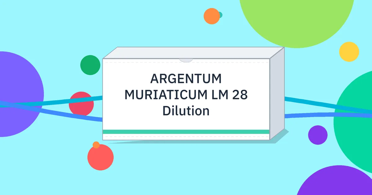 Symbolbild: Packung mit der Aufschrift ARGENTUM MURIATICUM LM 28 Dilution (PZN 12768404) – Verfügbarkeit und Bezug in Apotheken in Frankfurt am Main