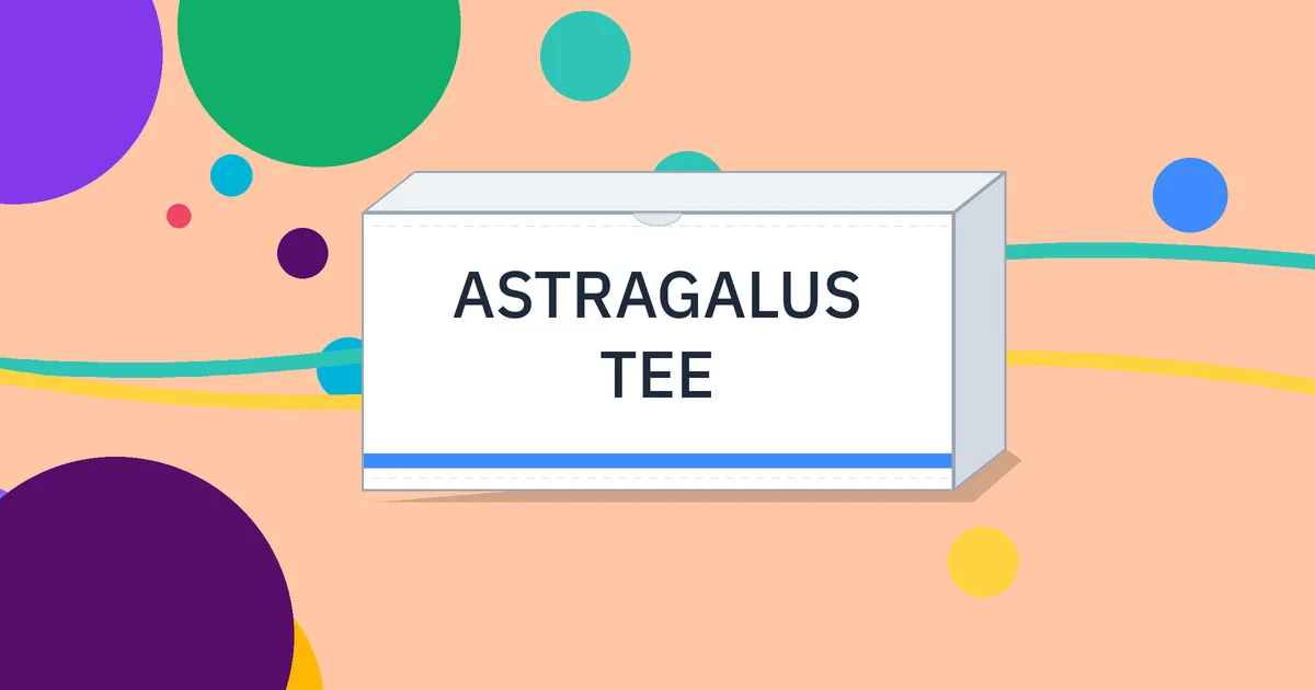 Symbolbild: Packung mit der Aufschrift ASTRAGALUS TEE (PZN 19549740) – Verfügbarkeit und Bezug in Apotheken in Frankfurt am Main