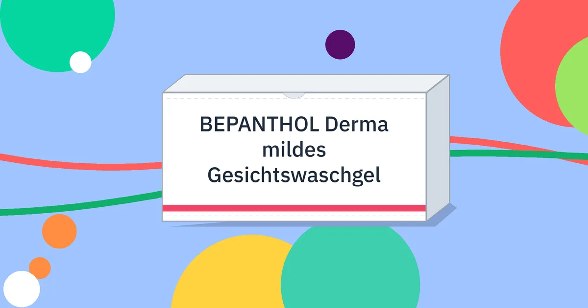 Symbolbild: Packung mit der Aufschrift BEPANTHOL Derma mildes Gesichtswaschgel (PZN 16529754) – Verfügbarkeit und Bezug in Apotheken in Frankfurt am Main