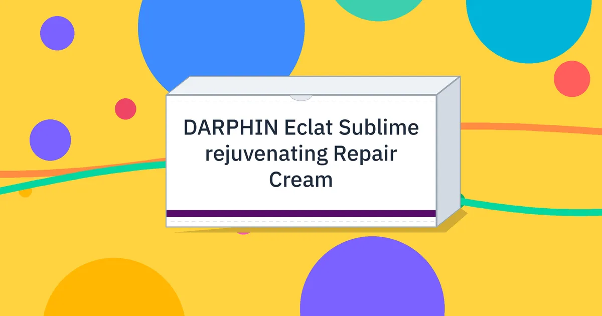 Symbolbild: Packung mit der Aufschrift DARPHIN Eclat Sublime rejuvenating Repair Cream (PZN 19631453) – Verfügbarkeit und Bezug in Apotheken in Frankfurt am Main