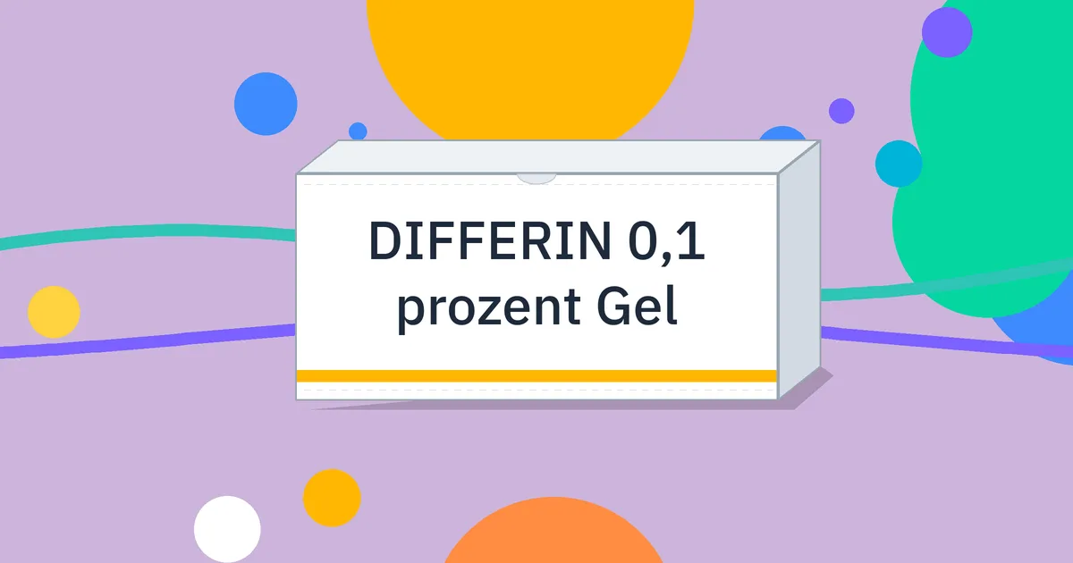 Symbolbild: Packung mit der Aufschrift DIFFERIN 0,1 prozent Gel (PZN 07271825) – Verfügbarkeit und Bezug in Apotheken in Frankfurt am Main