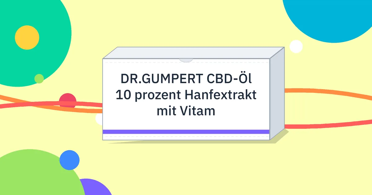 Symbolbild: Packung mit der Aufschrift DR.GUMPERT CBD-Öl 10 prozent Hanfextrakt mit Vitam (PZN 17577413) – Verfügbarkeit und Bezug in Apotheken in Frankfurt am Main