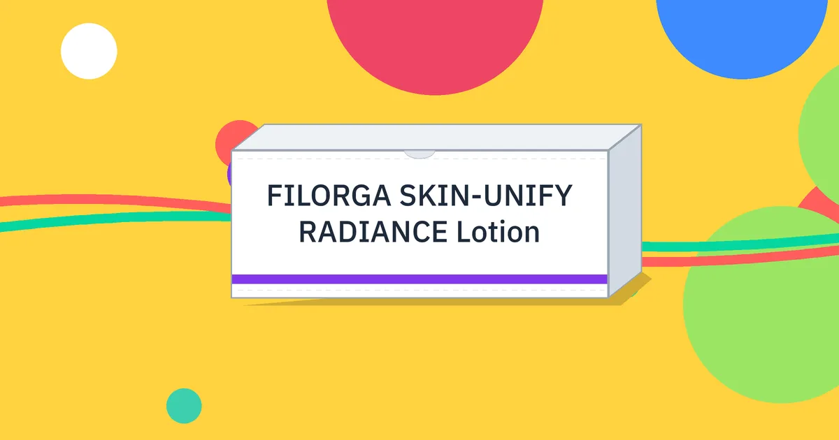 Symbolbild: Packung mit der Aufschrift FILORGA SKIN-UNIFY RADIANCE Lotion (PZN 18899082) – Verfügbarkeit und Bezug in Apotheken in Frankfurt am Main