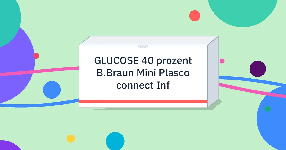Symbolbild: Packung mit der Aufschrift GLUCOSE 40 prozent B.Braun Mini Plasco connect Inf (PZN 03159304) – Verfügbarkeit und Bezug in Apotheken in Frankfurt am Main