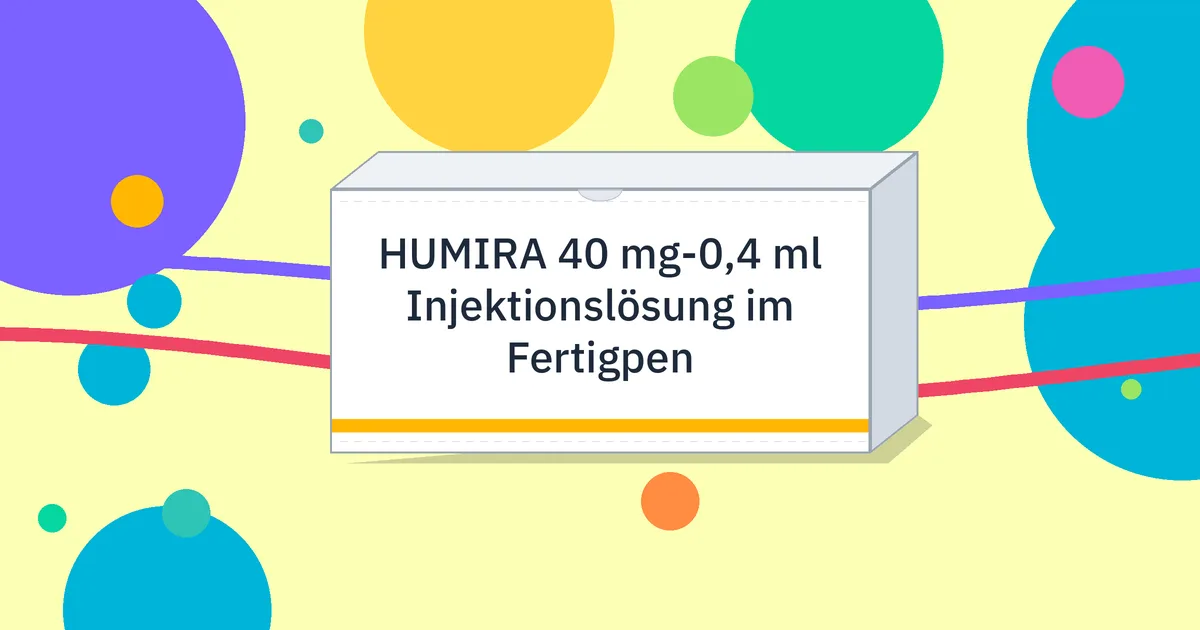 Symbolbild: Packung mit der Aufschrift HUMIRA 40 mg-0,4 ml Injektionslösung im Fertigpen (PZN 17266021) – Verfügbarkeit und Bezug in Apotheken in Frankfurt am Main