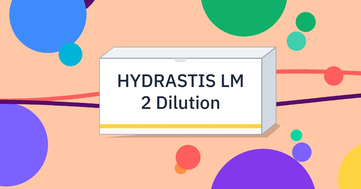 Symbolbild: Packung mit der Aufschrift HYDRASTIS LM 2 Dilution (PZN 12890045) – Verfügbarkeit und Bezug in Apotheken in Frankfurt am Main