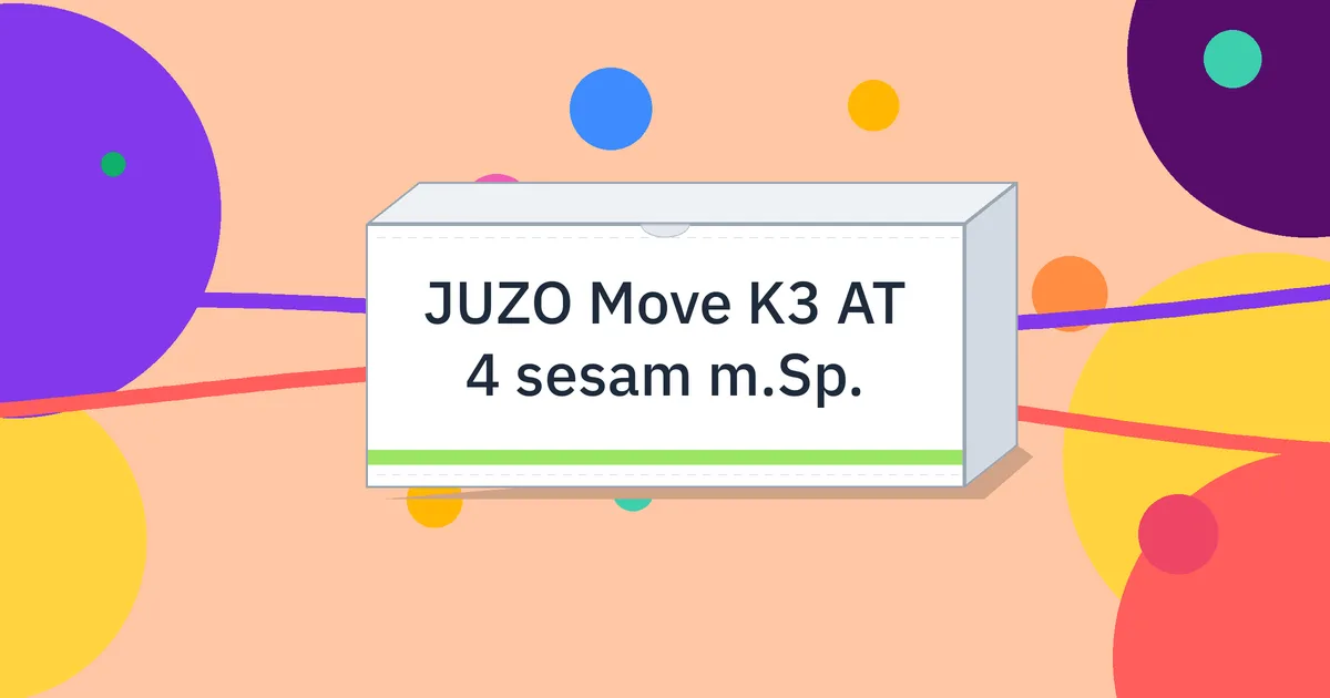Symbolbild: Packung mit der Aufschrift JUZO Move K3 AT 4 sesam m.Sp. (PZN 20676969) – Verfügbarkeit und Bezug in Apotheken in Frankfurt am Main