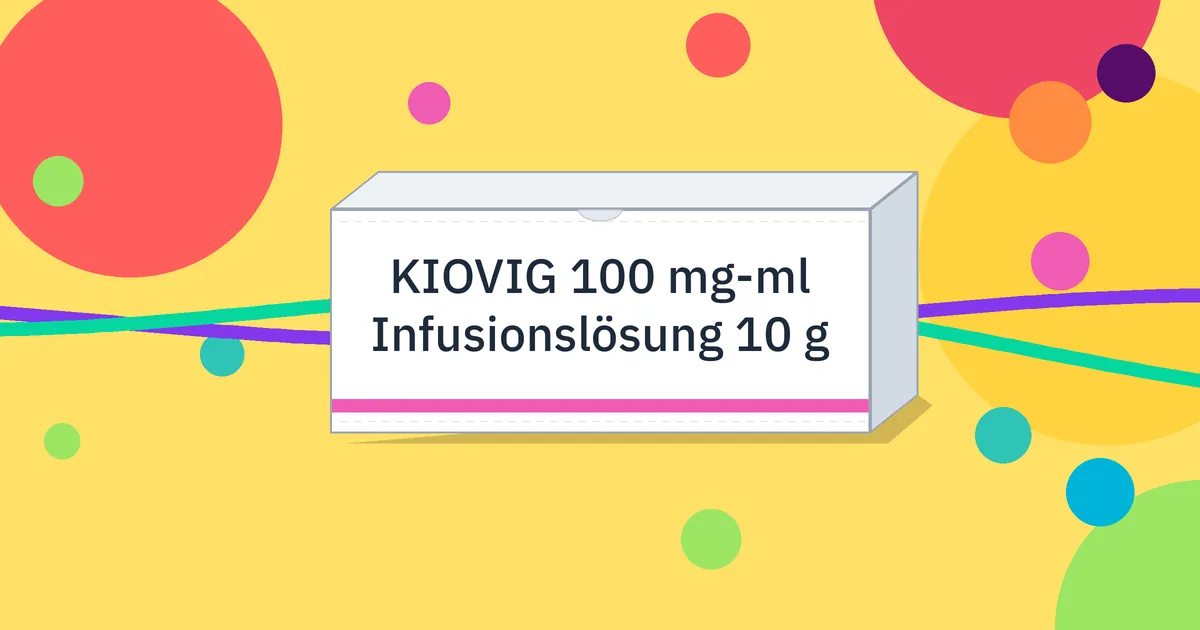 Symbolbild: Packung mit der Aufschrift KIOVIG 100 mg-ml Infusionslösung 10 g (PZN 09244927) – Verfügbarkeit und Bezug in Apotheken in Frankfurt am Main