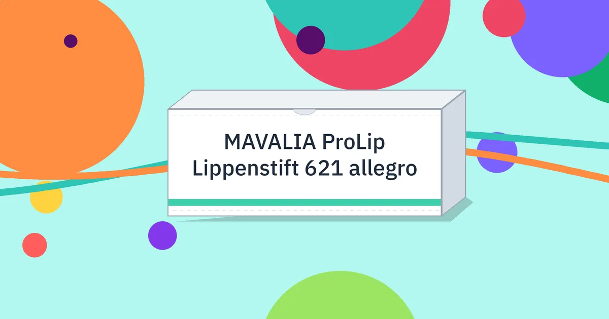 Symbolbild: Packung mit der Aufschrift MAVALIA ProLip Lippenstift 621 allegro (PZN 11383524) – Verfügbarkeit und Bezug in Apotheken in Frankfurt am Main