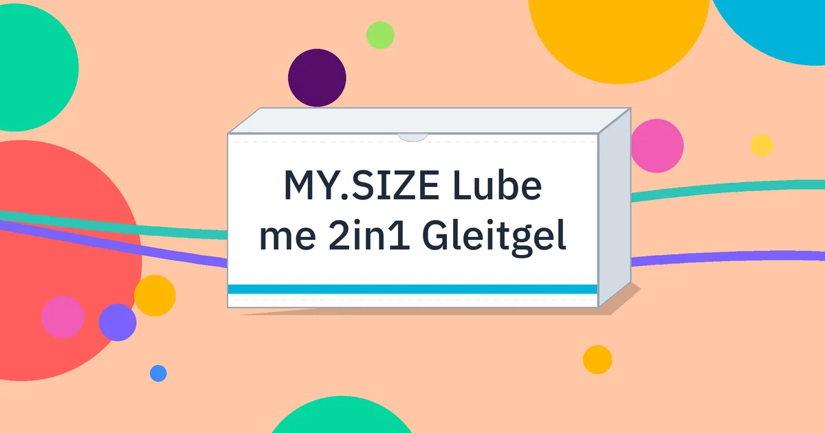 Symbolbild: Packung mit der Aufschrift MY.SIZE Lube me 2in1 Gleitgel (PZN 18059979) – Verfügbarkeit und Bezug in Apotheken in Frankfurt am Main
