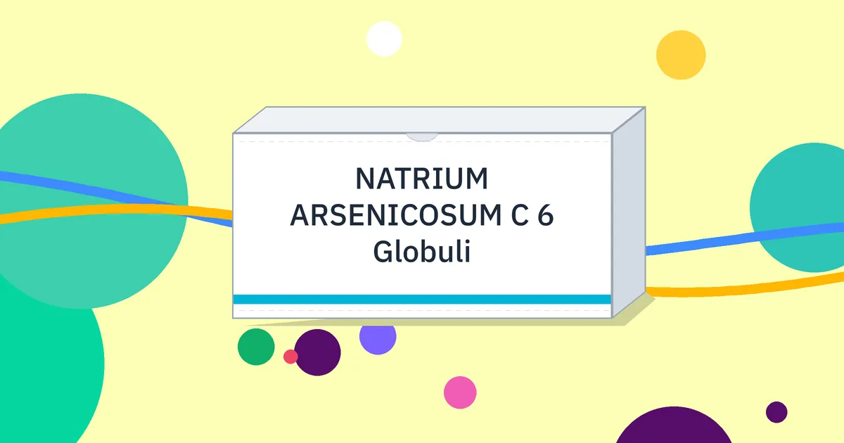 Symbolbild: Packung mit der Aufschrift NATRIUM ARSENICOSUM C 6 Globuli (PZN 19715983) – Verfügbarkeit und Bezug in Apotheken in Frankfurt am Main