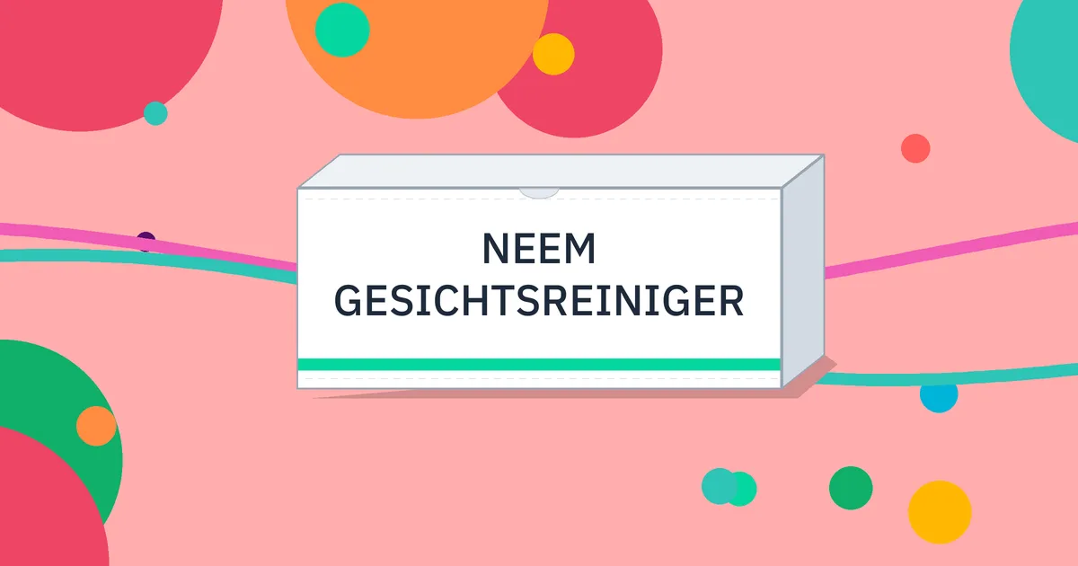 Symbolbild: Packung mit der Aufschrift NEEM GESICHTSREINIGER (PZN 16912128) – Verfügbarkeit und Bezug in Apotheken in Frankfurt am Main