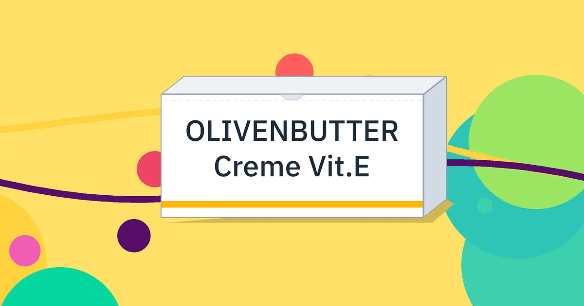 Symbolbild: Packung mit der Aufschrift OLIVENBUTTER Creme Vit.E (PZN 09211655) – Verfügbarkeit und Bezug in Apotheken in Frankfurt am Main
