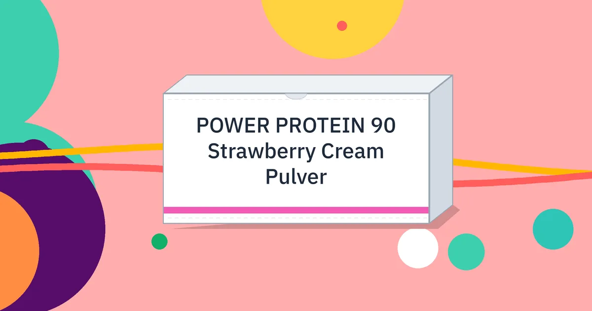 Symbolbild: Packung mit der Aufschrift POWER PROTEIN 90 Strawberry Cream Pulver (PZN 10836886) – Verfügbarkeit und Bezug in Apotheken in Frankfurt am Main