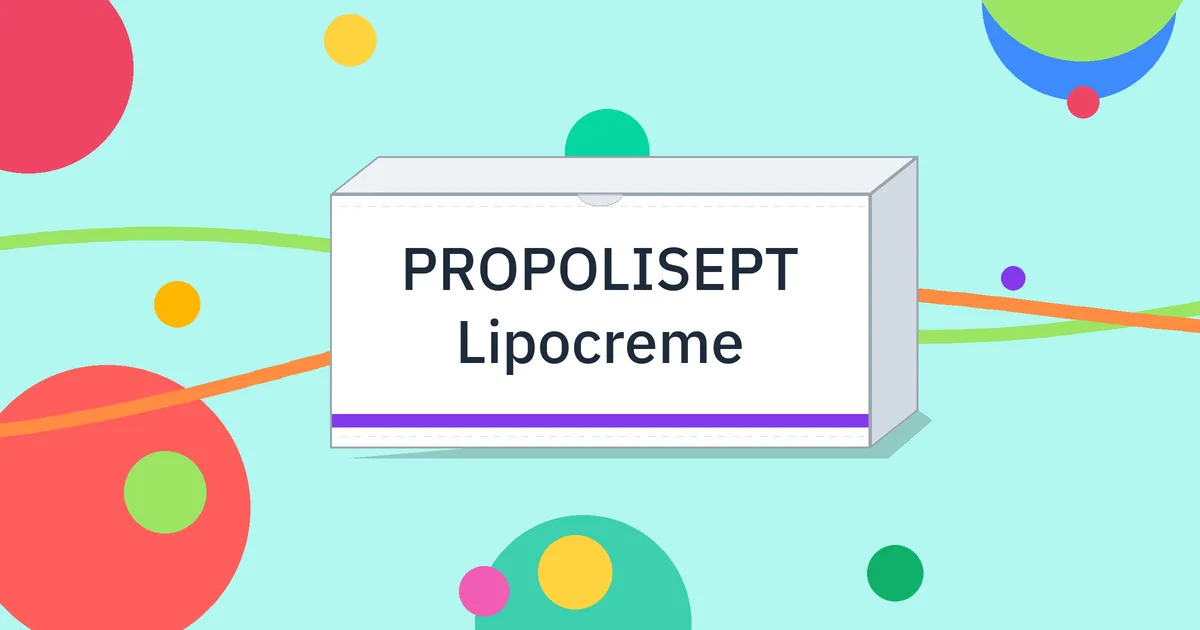 Symbolbild: Packung mit der Aufschrift PROPOLISEPT Lipocreme (PZN 06919767) – Verfügbarkeit und Bezug in Apotheken in Frankfurt am Main