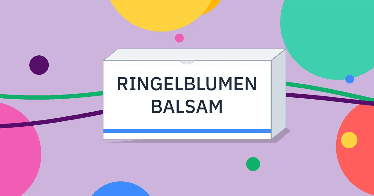 Symbolbild: Packung mit der Aufschrift RINGELBLUMEN BALSAM (PZN 04131733) – Verfügbarkeit und Bezug in Apotheken in Frankfurt am Main