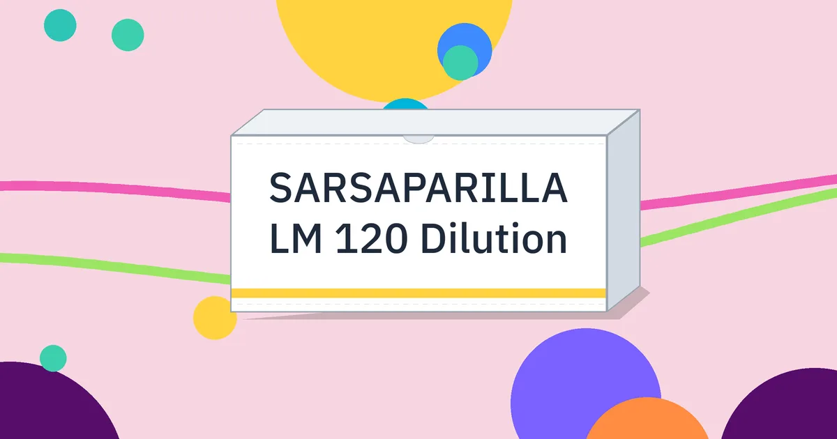Symbolbild: Packung mit der Aufschrift SARSAPARILLA LM 120 Dilution (PZN 13183373) – Verfügbarkeit und Bezug in Apotheken in Frankfurt am Main