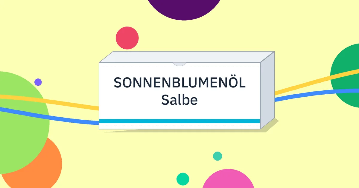 Symbolbild: Packung mit der Aufschrift SONNENBLUMENÖL Salbe (PZN 16865400) – Verfügbarkeit und Bezug in Apotheken in Frankfurt am Main