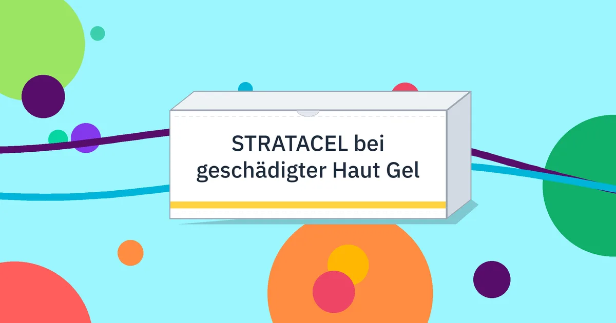 Symbolbild: Packung mit der Aufschrift STRATACEL bei geschädigter Haut Gel (PZN 13929111) – Verfügbarkeit und Bezug in Apotheken in Frankfurt am Main