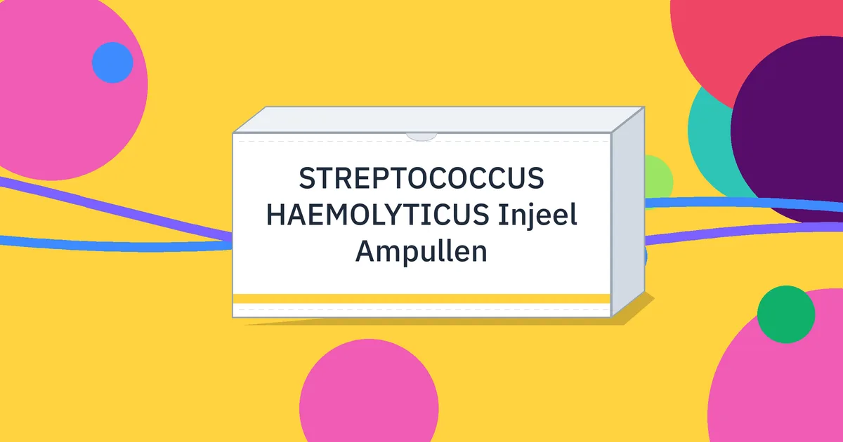 Symbolbild: Packung mit der Aufschrift STREPTOCOCCUS HAEMOLYTICUS Injeel Ampullen (PZN 00978059) – Verfügbarkeit und Bezug in Apotheken in Frankfurt am Main